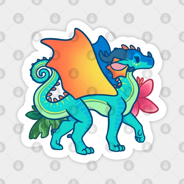 Chibi Glory Wings Of Fire Sticker Teepublic